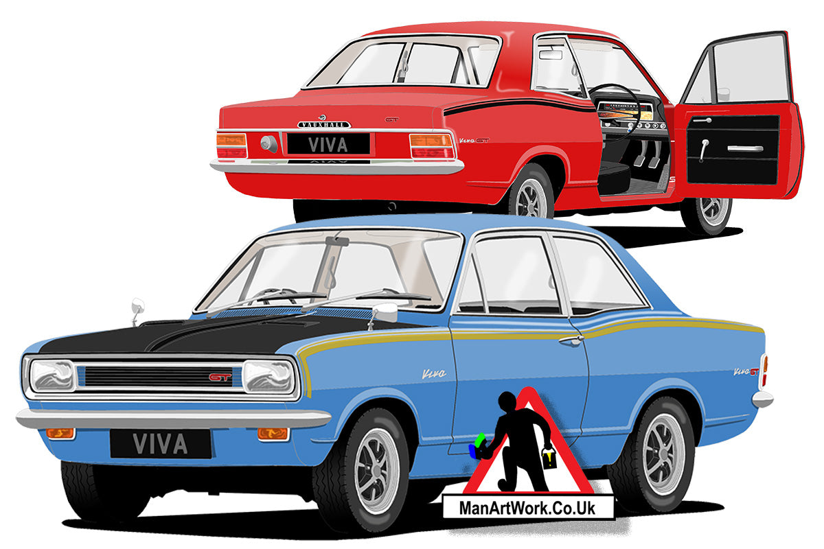 Vauxhall Viva – Man Art Work
